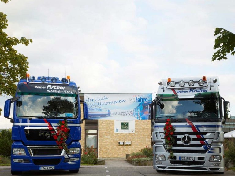 Historie - Spedition Rainer Fischer GmbH