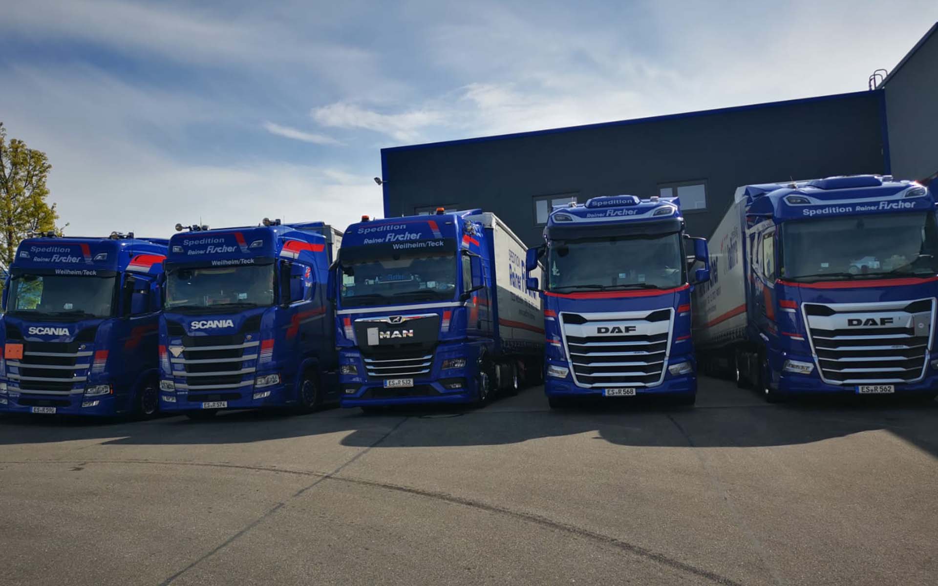 Transport und Lagerlogistik - Rainer Fischer GmbH